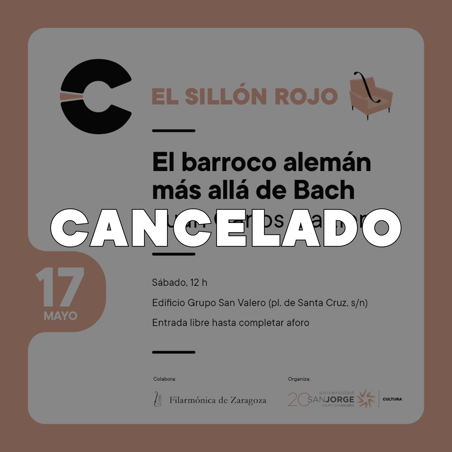 El sillón rojo «El barroco alemán más allá de Bach» – Cultura USJ ...